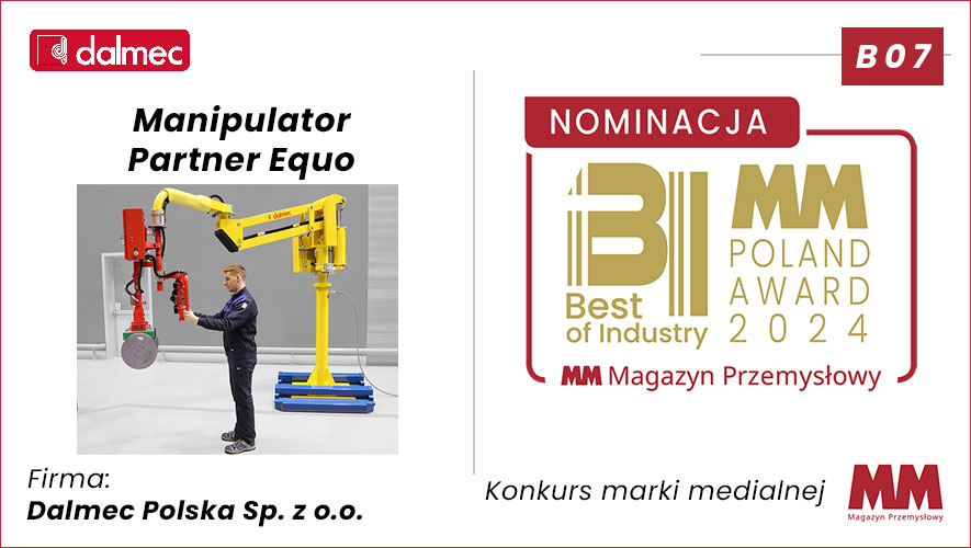 Dalmec – Manipulator Partner Equo | MM Magazyn Przemysłowy