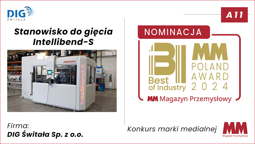 DIG Świtała – Stanowisko do gięcia Intellibend-S | MM Magazyn Przemysłowy