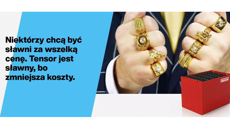 Kampania reklamowa Tensor wchodzi w nową fazę | MM Magazyn Przemysłowy