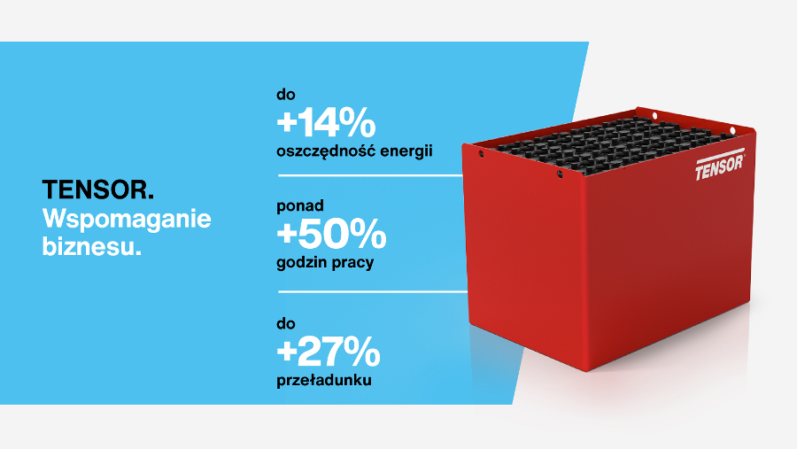 Baterie przemysłowe Tensor – popraw wydajność floty magazyno | MM ...
