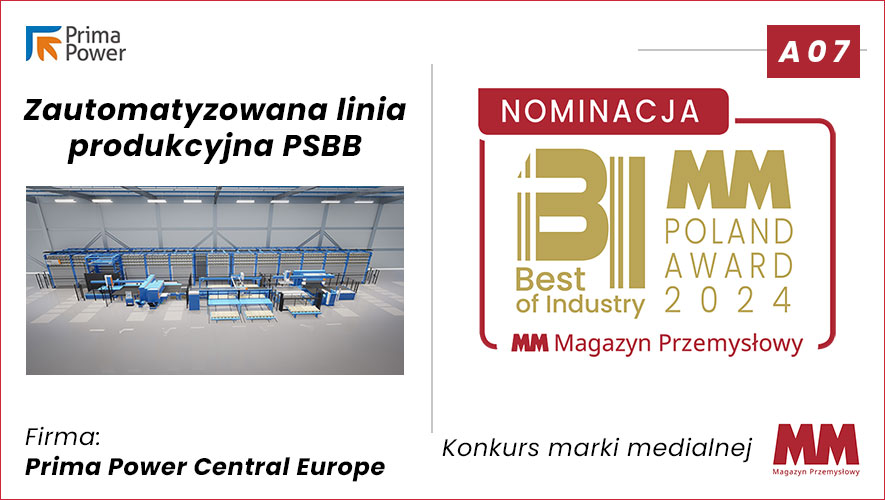 Prima Power – Zautomatyzowana linia produkcyjna PSBB | MM Magazyn Przemysłowy