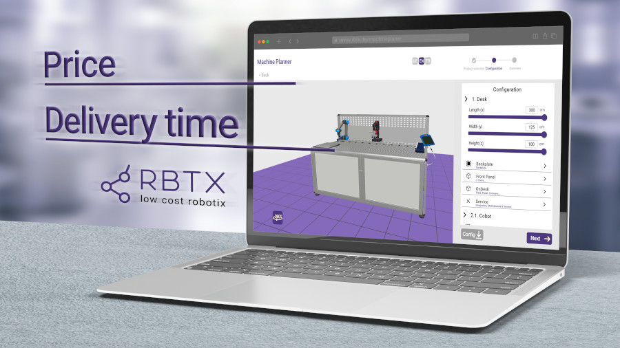 Kompletne rozwiązanie robotyczne dzięki RBTX Machine Planner | MM ...